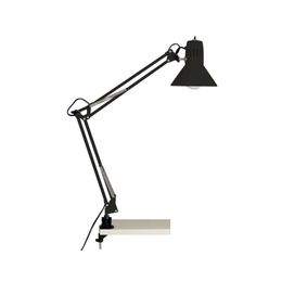 Brilliant Lampe, Hobby Schreibtischklemmleuchte schwarz, Metall, 1x A60, E27, 40W,Normallampen (nicht enthalten)
