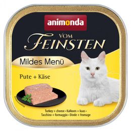 animonda Katzen Nassfutter Vom Feinsten Mildes Menü Adult Pute + Käse 100 g
