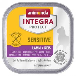animonda Katzen Nassfutter INTEGRA PROTECT Sensitive Adult Lamm + Reis 100 g