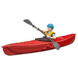 Bruder bworld 63155 Kajak mit Figur Spielfiguren-Set