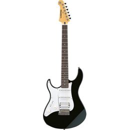 Yamaha E-Gitarre Pacifica, PA112JLBLII, black, Linkshändermodell, schwarz