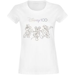 Disney Disney 100 - 100 Years of Wonder T-Shirt weiß in L