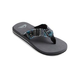 Quiksilver Sandale »Monkey Abyss« Grey 3 7(40) 7(40) Baumwoll-Canvas-Band mit Waschung und...