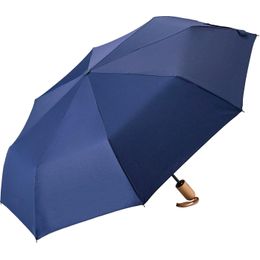 Euroschirm® Taschenregenschirm Umwelt-Taschenschirm, marineblau, blau