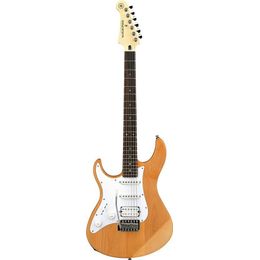 Yamaha E-Gitarre Pacifica, PA112JLYNSII, yellow natural satin, Linkshändermodell, beige