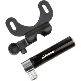 airbone Fahrradpumpe airbone (2-tlg), schwarz|silberfarben