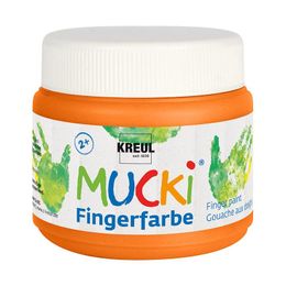 Kreul Fingerfarbe MUCKI in orange 150 ml