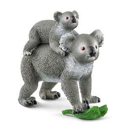 Schleich® Wild Life 42566 Koala Mutter mit Baby Spielfiguren-Set
