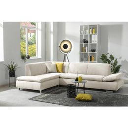 Max Winzer Terrence Ecksofa links mit Sofa 2,5-Sitzer rechts beige