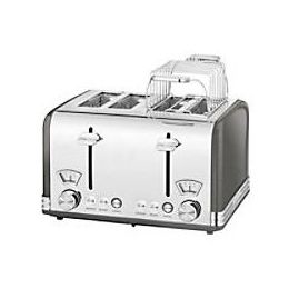 ProfiCook Toaster Anthrazit Metall 1630 W PC-TA 1194