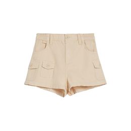 Bershka Cargo Pants female Beige size XL