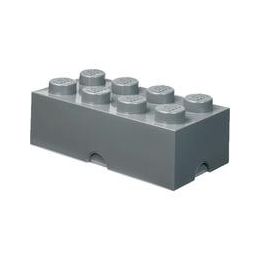 LEGO Storage Brick 8, Aufbewahrungsbox dunkelgrau Typ: Kiste Geeignet für: Spielzeug