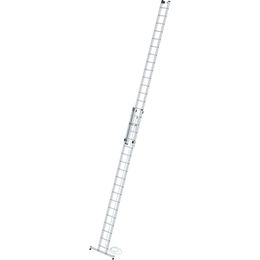 Munk Sprossen-Seilzugleiter 2-teilig mit nivello®-Traverse 2x18 Sprossen - 021318