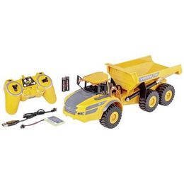 Carson Modellsport 907669 1:20 Muldenkipper Volvo A40G 100% RTR 1:20 Elektro RC Einsteiger Funktionsmodell 100% RtR