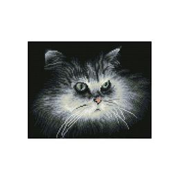 DIAMOND DOTZ Diamond Painting "Shadow Cat - Diamond Dotz®" - ab 13 Jahren