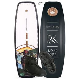 LIQUID FORCE PEAK 142cm plus TREK 4D Wakeboardset