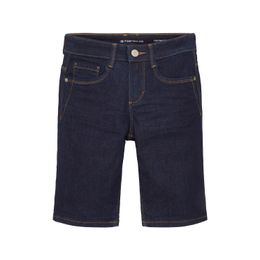 Tom Tailor Damen Alexa Slim Jeansshorts, blau, Melange Optik, Gr. 26