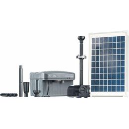 Solar-Teichpumpen-Set 750 l/h mit led - Heissner