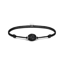 Thomas Sabo Armband Karma Secret mit schwarzem Obsidian Bead mattiert