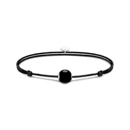 Thomas Sabo Armband Karma Secret mit schwarzem Obsidian Bead poliert