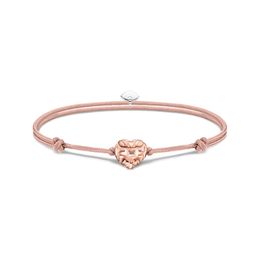 Thomas Sabo Armband Karma Secret mit Herz Bead rosévergoldet