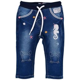 BONDI Trachtenlederhose BONDI Baby Mädchen Jeans 'Marine Life' 86699