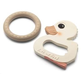 HEVEA Set Baby Beißring Naturkautschuk