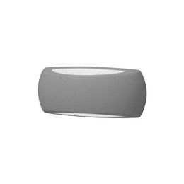 Fumagalli - francy LED-Wandleuchte E27 6W Farbe Grau - Grau