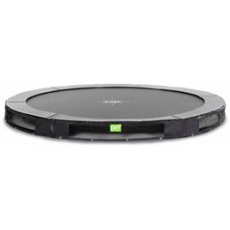 EXIT Elegant sports Bodentrampolin ø305cm - schwarz - Schwarz