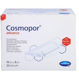 ToRa Pharma Cosmopor Advance Wundverband 8x10 cm 25 St