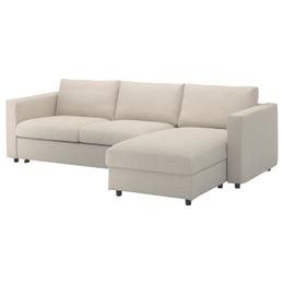 IKEA VIMLE Bezug für 3er-Bettsofa mit Récam