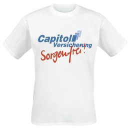 Stromberg Capitol Versicherung - Sorgenfrei! T-Shirt weiß in M