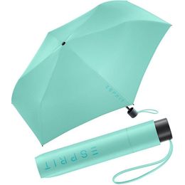 Esprit Taschenregenschirm Mini Regenschirm Damen Slimline FJ 2023