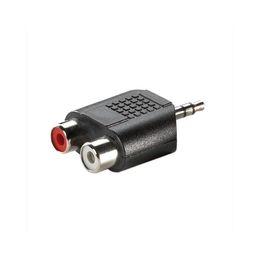 Value 3,5mm (ST)-zu-Cinch (2x BU) Adapter Audio-Kabel