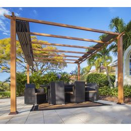 50NRTH Paragon Outdoor Pavillon Florida ca. 12,25 m² Holzoptik