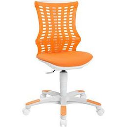 Topstar Kinderdrehstuhl Sitness X Chair 20, FX230CR44 Stoff orange, Gestell weiß