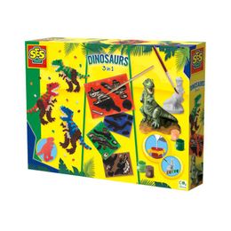 Ses Creative Bastelset DINOSAURIER 3-IN-1 in bunt