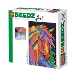 Ses Creative Bügelperlen BEEDZ ART – PFERD FANTASIE mit Stecktafeln