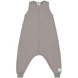 Lässig Babyschlafsack SPRINKLE mit Hosenbeinen (92cm) in taupe