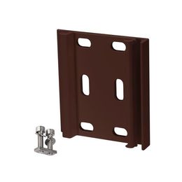 Wand- / Deckenhalterung für Vollkassettenmarkise Paramondo 3000 | braun | paramondo