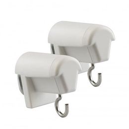 Klemmhalter Hakenfix 2er SET - weiss - VICTORIA M