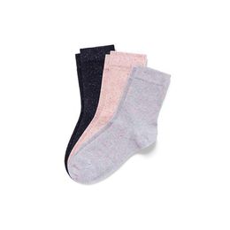 Tchibo 3 Paar Socken mit Effektgarn - Weiss - Gr.: 35-38