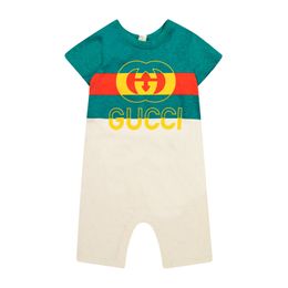 Gucci Kinder Cremewei&szlig; Strampler f&uuml;r Jungen