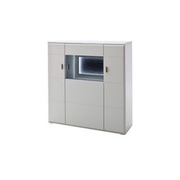 U.N.O uno Highboard Ramon ¦ weiß ¦ Maße (cm): B: 120 H: 124 T: 38.0 » Höffner