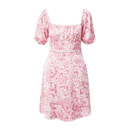 ABOUT YOU x Laura Giurcanu Kleid 'Ellen' Damen Gr&ouml;&szlig;e 40 pink / rosa / wei&szlig; Winterkleid