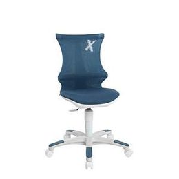 Topstar Kinderdrehstuhl Sitness X Chair 10, FX130CR55 Stoff blau, Gestell weiß