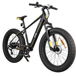 JEEP MHFR 7100 Hardtail FAT Mountain E-Bike schwarz 26 Zoll, 374,4 Wh