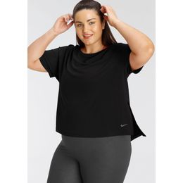 Nike Große Größen: Yogashirt, schwarz, Gr.44/46