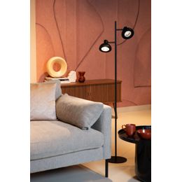 Lucide SENSAS Stehlampe Schwarz, 2-flammig