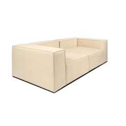 Home Deluxe Modulares Sofa VERONA -versch. Ausführungen -S beige